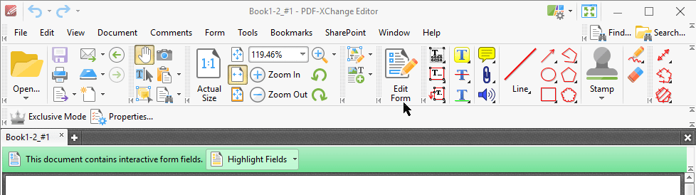 PDF-XChange Co Ltd :: Knowledge Base :: How Do I Customize toolbars in PDF-XChange Editor?